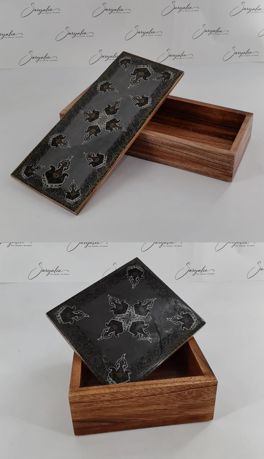 wooden shawl boxes – saryalia store